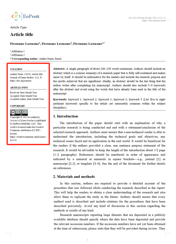 Journal of Game Studies